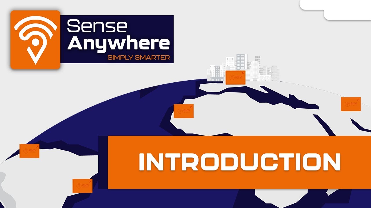INTRODUCTION VIDEO - AiroSensor - SENSEANYWHERE