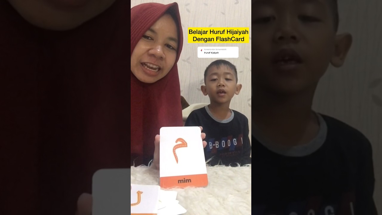 Belajar huruf hijaiyah alif sampai ya #endahteawe #paud #lagupaud #mainan #hurufhijaiyah #flashcards