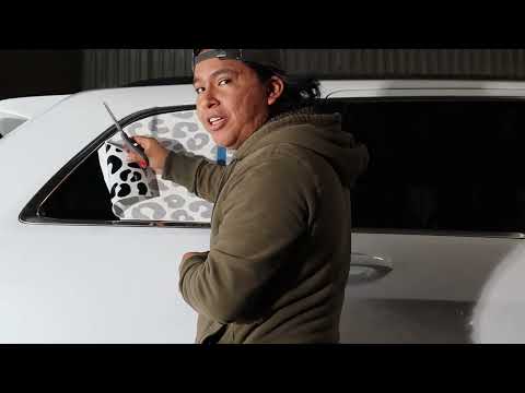 How To Install the Cheetah Leopard Print Window Decal Sticker!