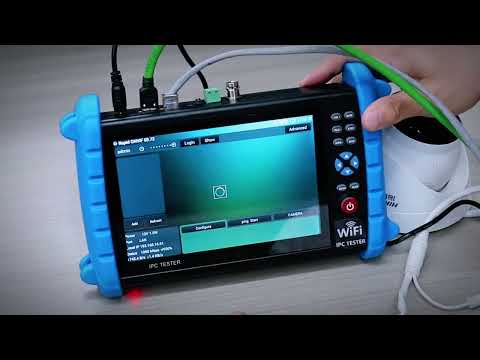 IPC722 IPC Tester : Perfect for 720P, 1080P, & 4K Cameras, Essential products for network engineers