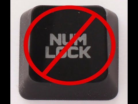 NUM Lock Key is Antiquated and No Longer Needed?