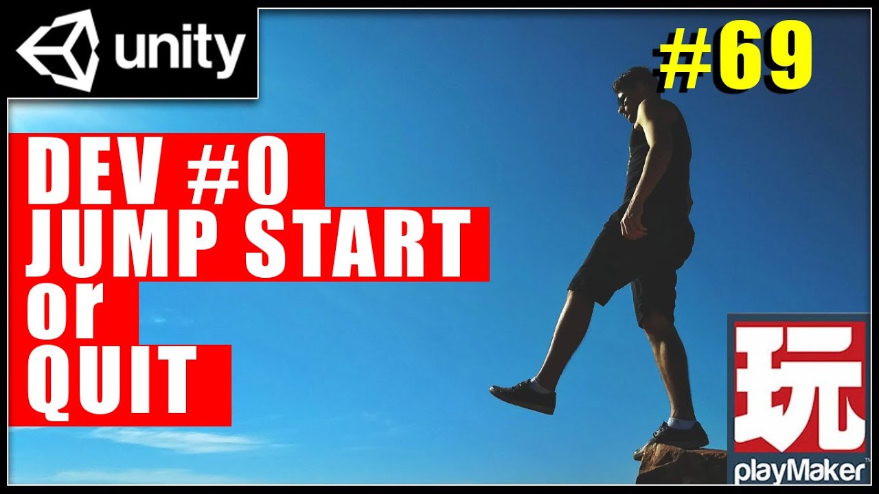 DevLog Start! Discover potential or kill the project.  Unity Playmaker beginner