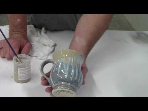 Grey Opal Stoneware with Mayco Flux