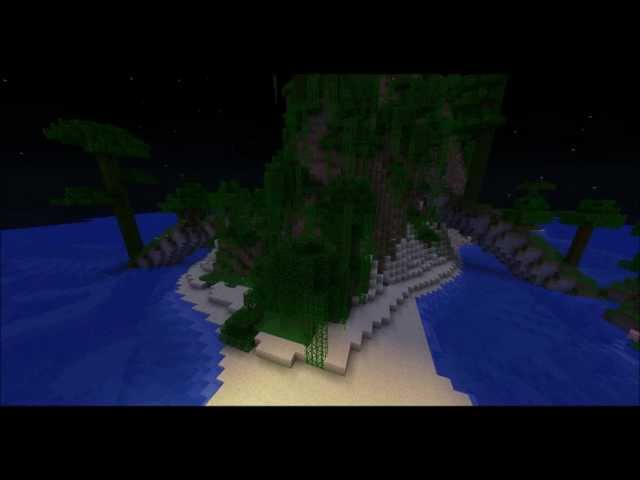 Tropical Beach Island Minecraft Map