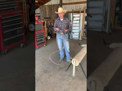 How to get a kink out of your rope.