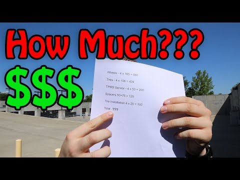 How Much Did My Wheels And Tires Cost???