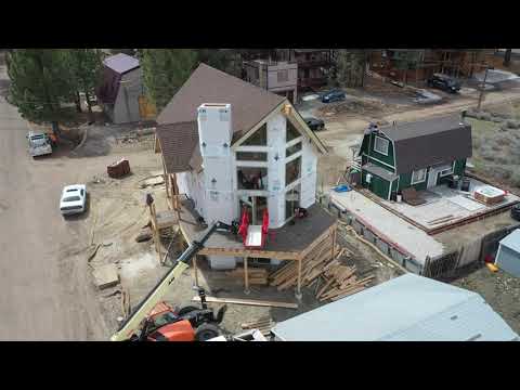 Big Bear Cabin Construction Video Update - April 12 2023