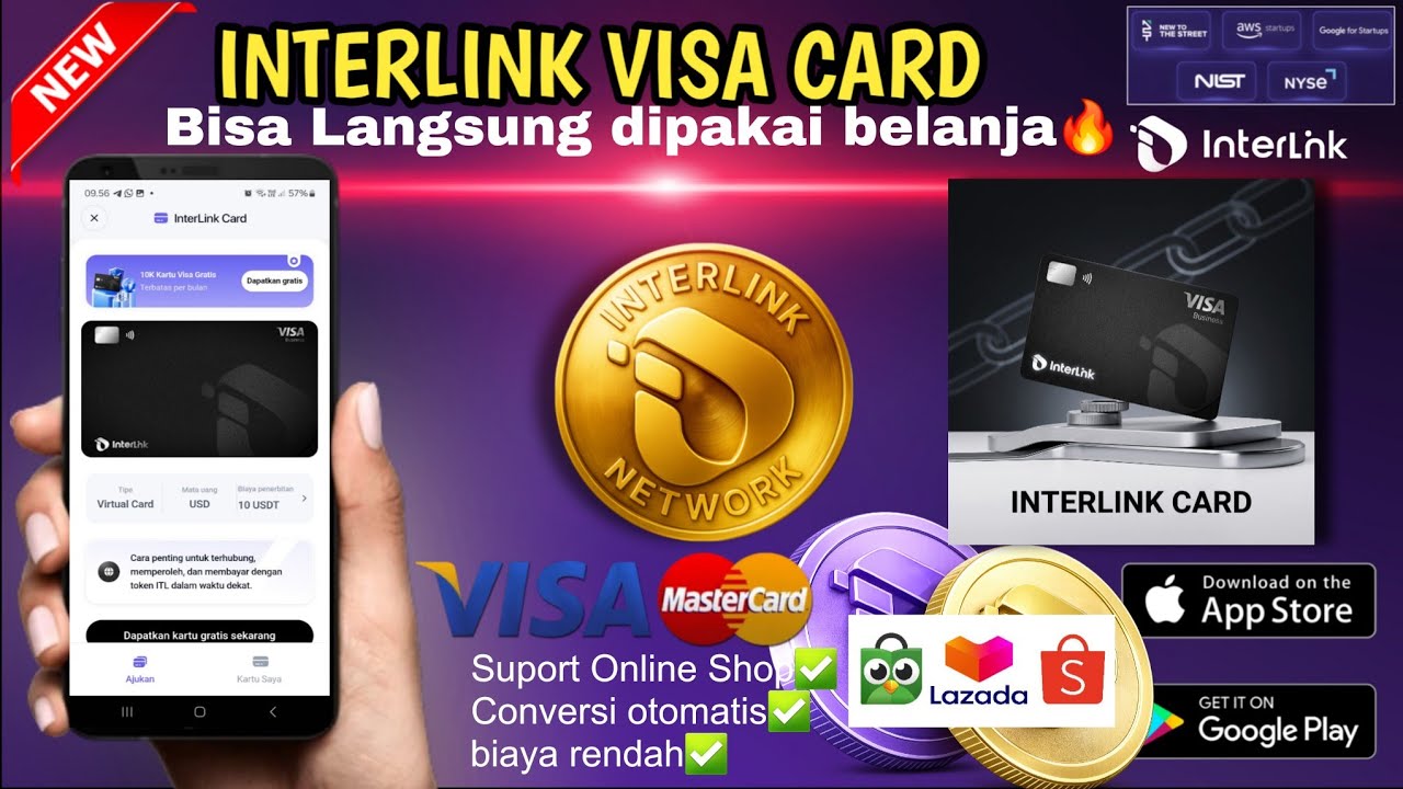 INTERLINK VISA CARD!! HOW TO GET AN INTERLINK VIRTUAL CARD - THE LATEST INTERLINK TODAY