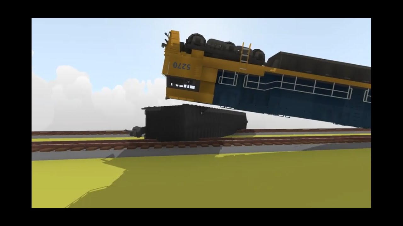 Rolling Line -- Crazy train crashes!!!