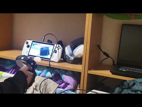 Rog Ally, Quest 2, VR, VRChat Demo,