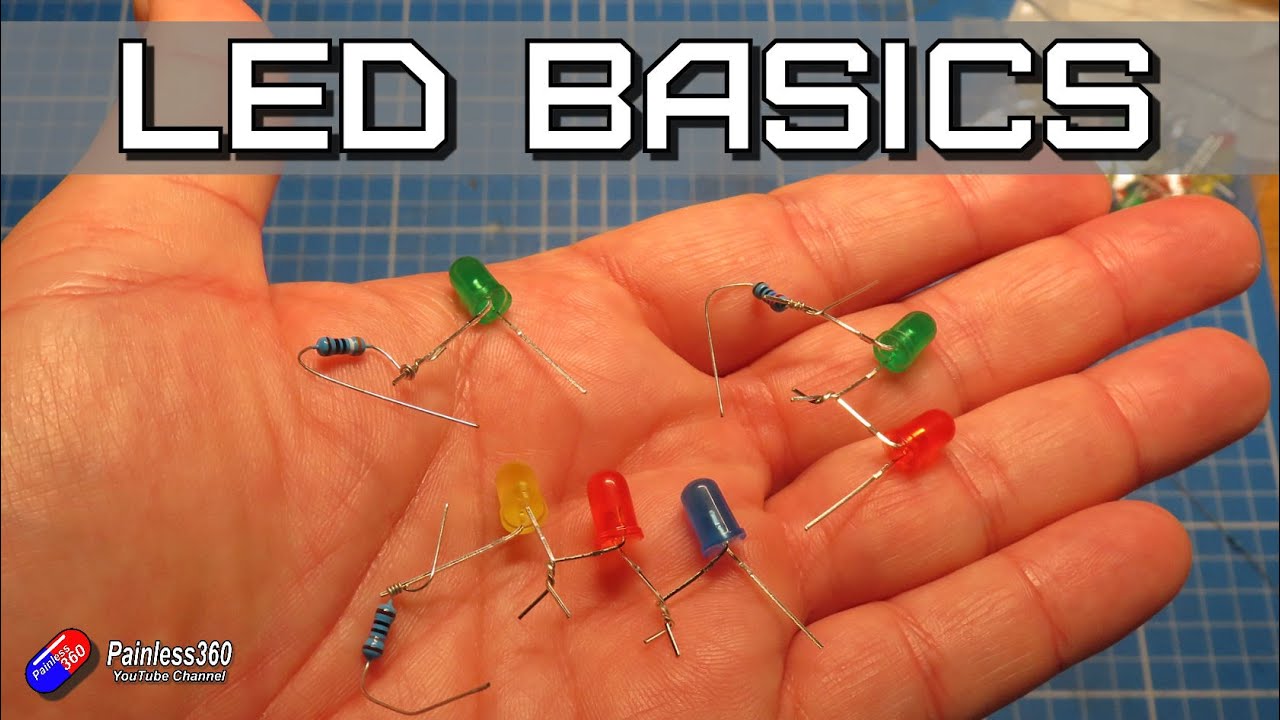 How to wire up and use LEDs (explained for beginners)