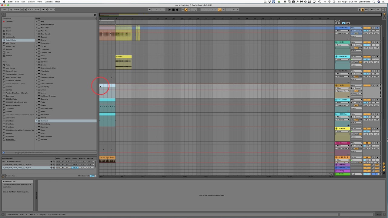 Ableton 10 - Shortcut For Creating Midi Clips