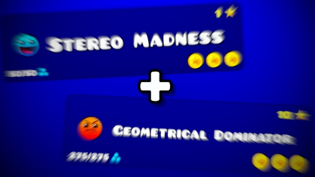 I COMBINED RobTop Levels!