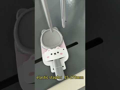 Revolutionize Packaging: Elastic Staple Machine in Action! 🚀📦