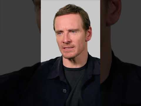 The Irish actor shows (mostly) no bias when it comes to what he puts in his mouth #michaelfassbender