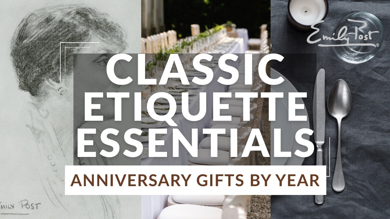 How to Choose the Perfect Anniversary Gift, let Classic Etiquette guide or the Modern Tradition?