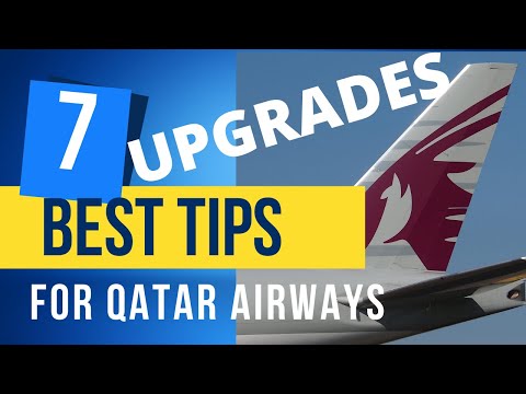 How to Get Qatar Airways Upgrades . #qatarairways #doha #firstclass #upgrades
