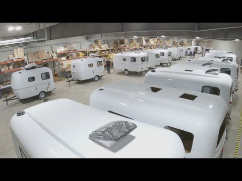 Minnesota-made Scamp campers reaches 50 years with cult following of 'egg people'