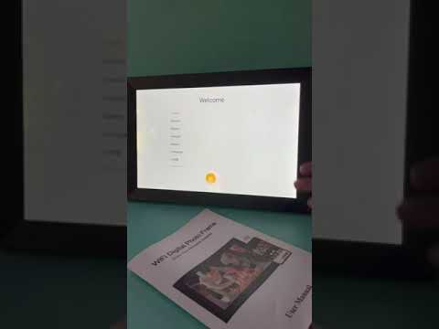 FRAMEO 10 1 Inch Smart WiFi Digital Photo Frame Review, Box to display in mins