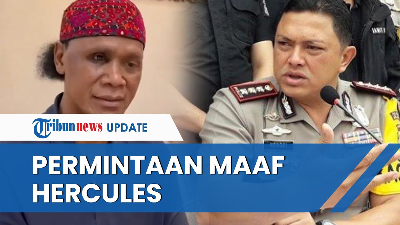 Hercules Minta Maaf setelah Ancam Kombes Hengki Haryadi karena Merasa ...