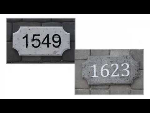Stone Address Plaques House Number Plaque Address Signs
