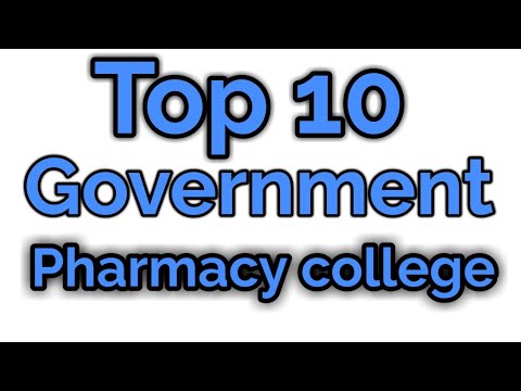 Top 10 Government Pharmacy college 2024