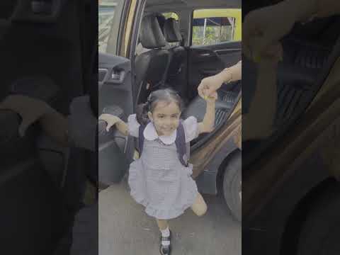 Ruhani's first day of school (The BSS School) 2023...