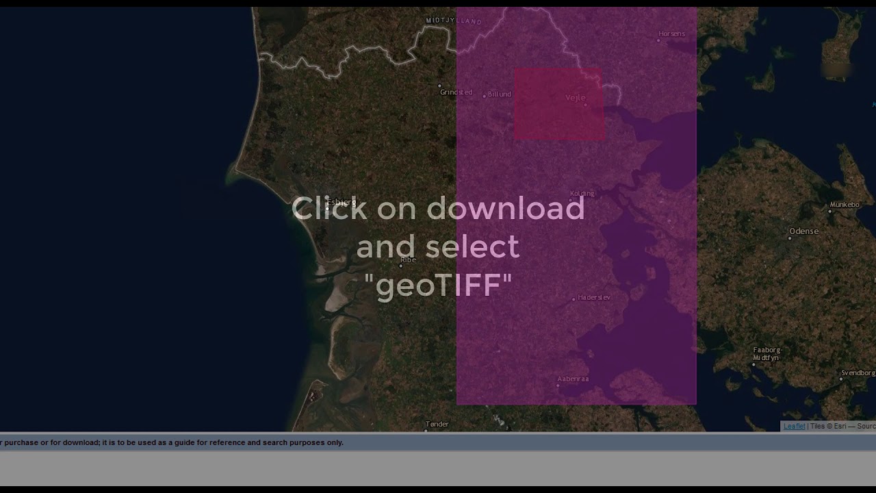 How to download and process digital elevation model data (SRTM 30)
