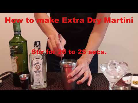 Extra Dry Martini