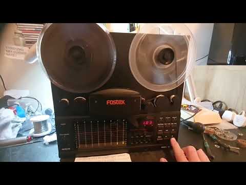 Fostex Model 80 1/4" 8-Track Reel to Reel Tape Recorder - Artists Using ...