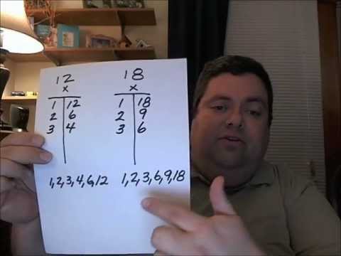 Mr. V's Greatest Common Factor Review
