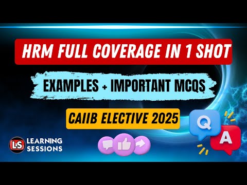 CAIIB Elective HRM | Most Important Exam Questions | Scoring Topics