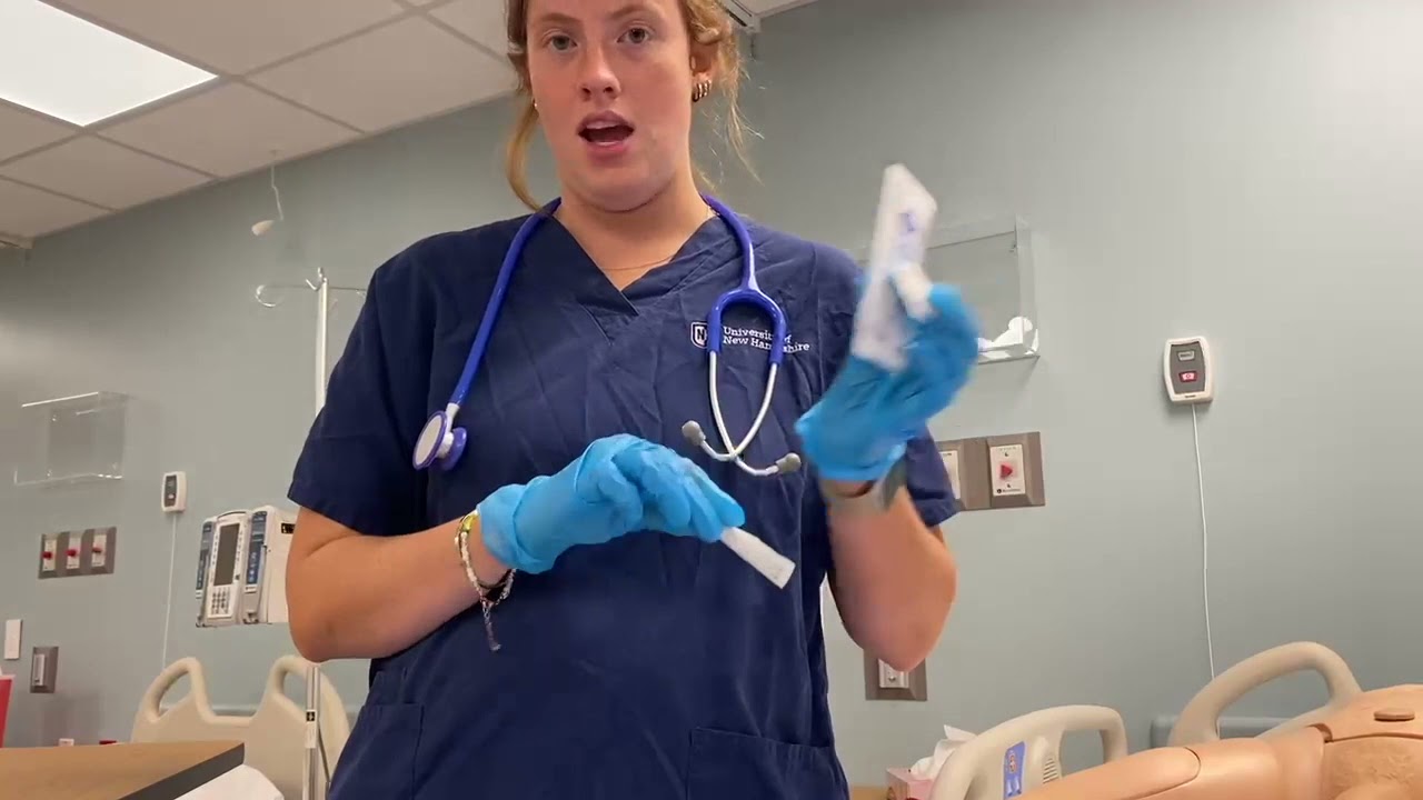 Skills Video: Obtaining a Specimen from a Foley Catheter