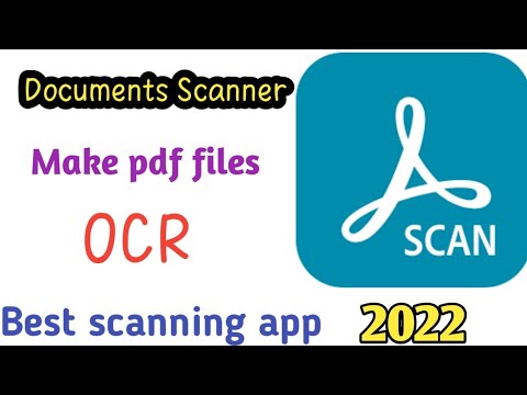 How to use Adobe scan in 2022 | Best documents scanner for Android in 2022