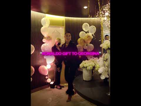 Ronaldo VS Georgina Birthday Gifts ๐๐ณ
