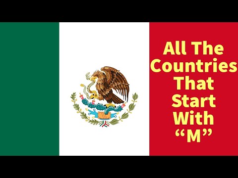 All the countries that start with letter "M"