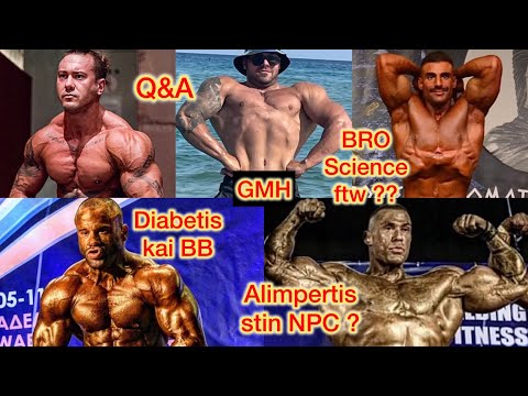 GMH Podcast 49/Alimpertis Pro Card?,Karouzakis zwi kai BB me diabetis,BRO science vs cience