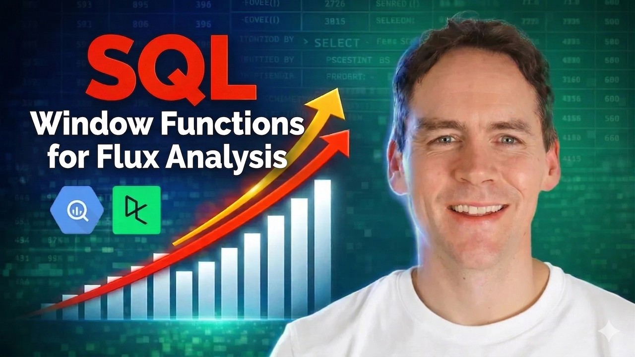 SQL for Finance - Flux analysis with Window Functions