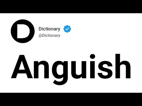 Anguish Meaning In English
