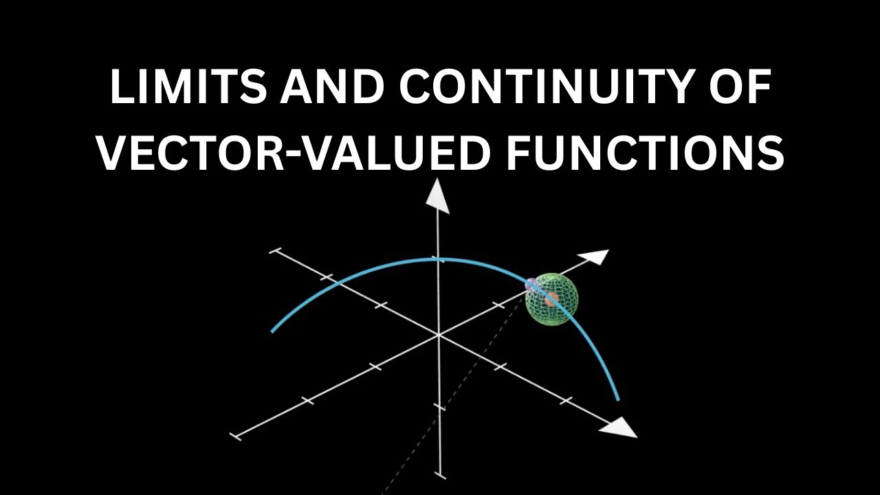 LIMITS AND CONTINUITY OF VECTOR-VALUED FUNCTIONS