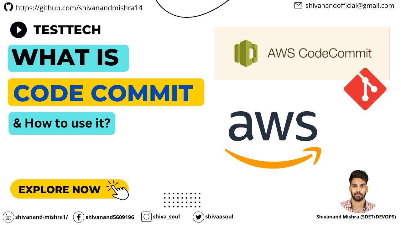 AWS Code Commit | DevOps | SDET | Tech Overview | Cloud| Version control