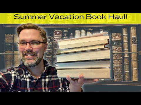 My Summer Vacation Book Haul! | Dickens, Austen, and Cozy Mysteries!