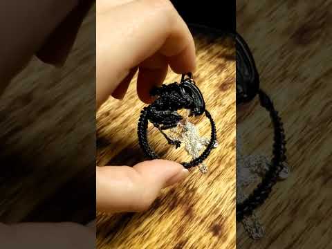 Xenomorph Pendants are Live! good1crafts.etsy.com #alien #movie #videogames #art #artist #artwork