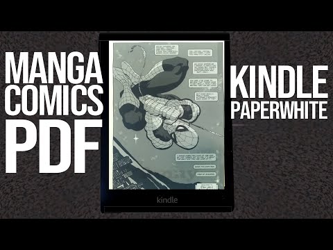Reading Comic Book, Manga and PDF on Kindle Paperwhite eReader