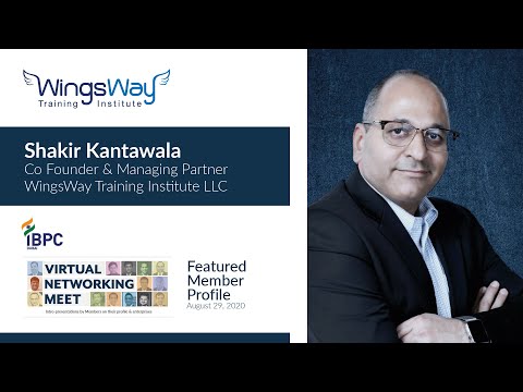 Featured Member Profile - Shakir Kantawala, WingsWay Training Institute LLC