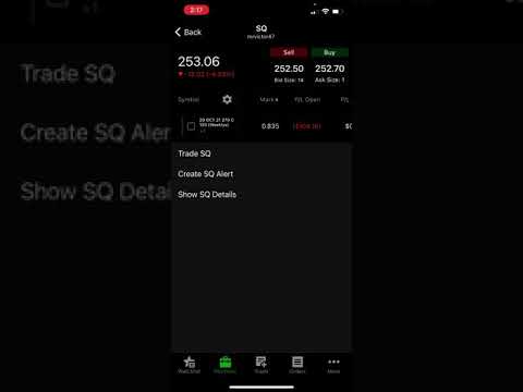 Trailing Stop Explained - TOS (ThinkOrSwim mobile)