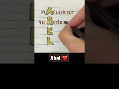 Meaning of the name ABEL #meaning #name #abel