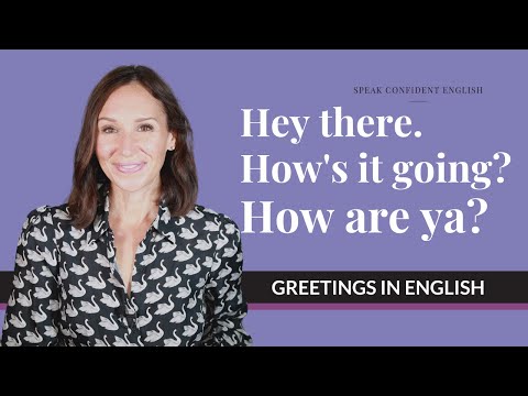 Other Ways to Say Hello in English | Informal and Professional