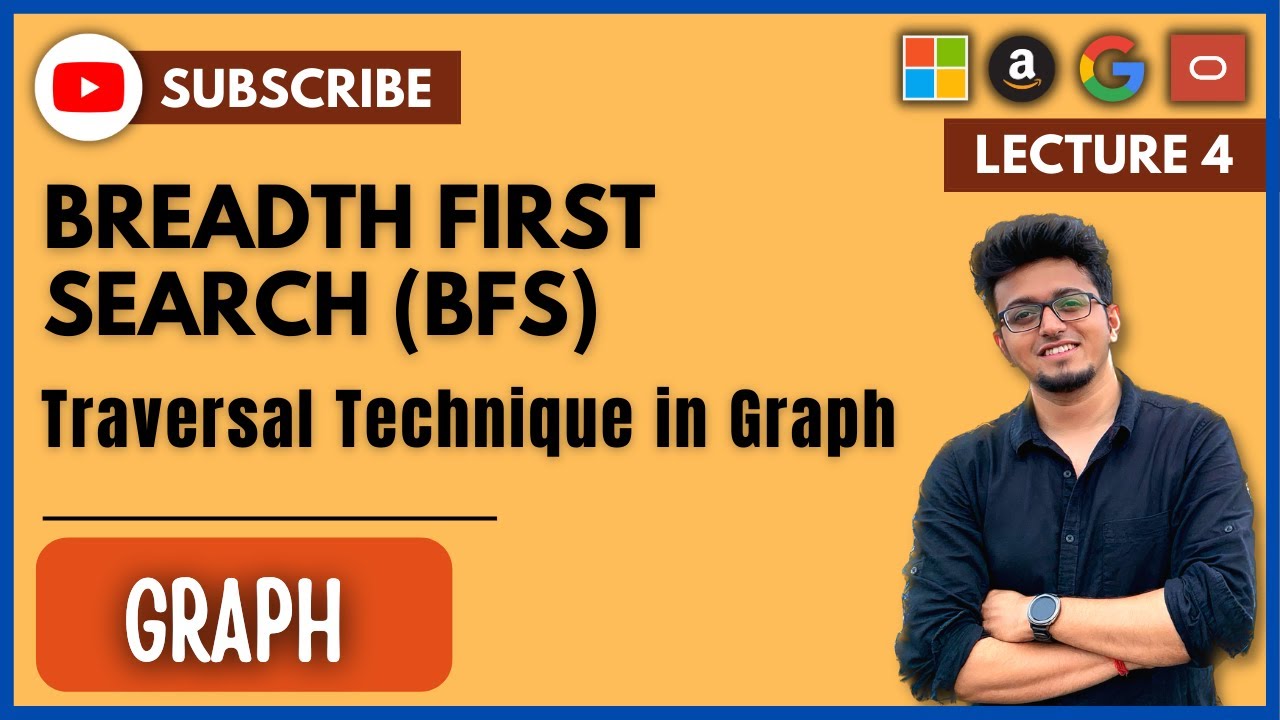 🚀 Graph Tutorial 4: Breadth First Search (BFS) | Connected Graph | Traversal | Data Structures