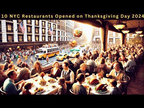 Feast Without the Fuss: 10 NYC Restaurants Opened on Thanksgiving Day 2024 to Save Your Sanity!